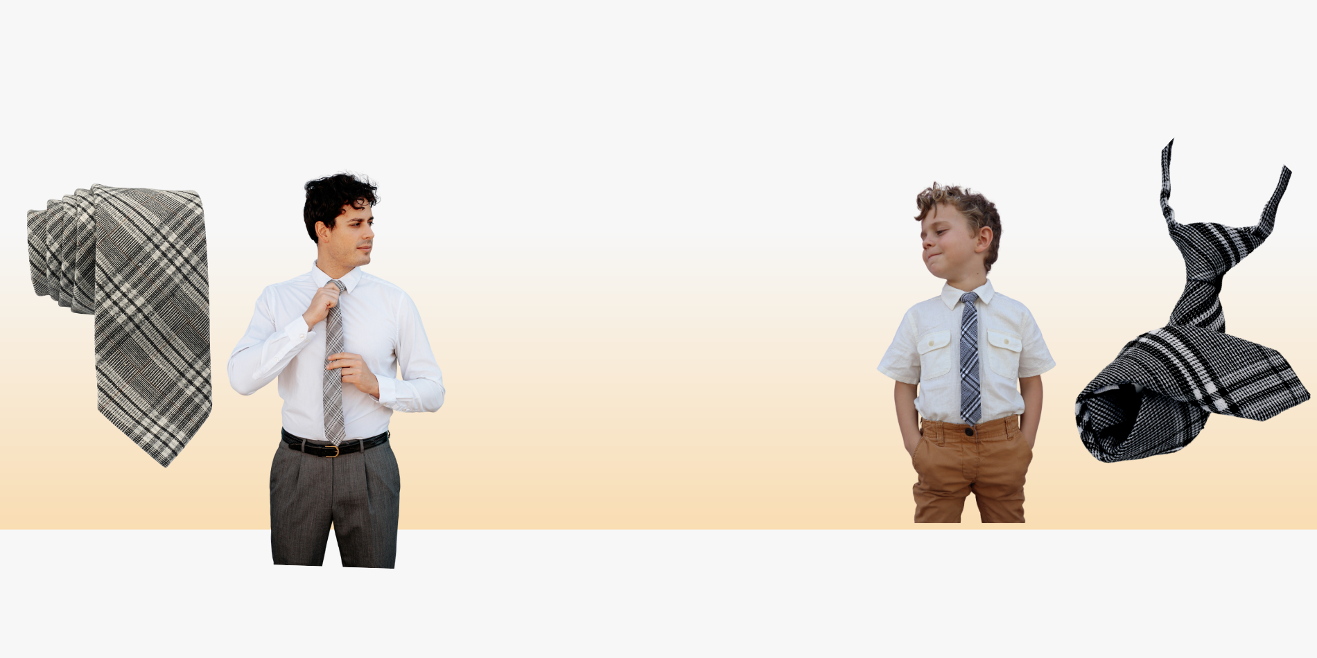 Otis & Oliver - 100% Cotton Ties in 5 Sizes for the Whole Family